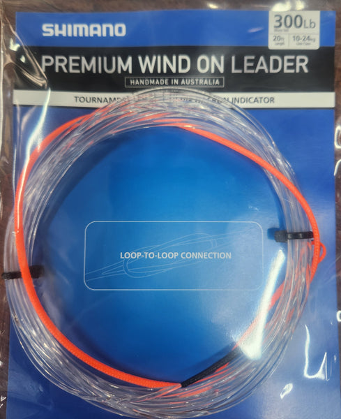 SHIMANO Wind On Leader 20' 300lb – Mid Coast Fishing Bait & Tackle