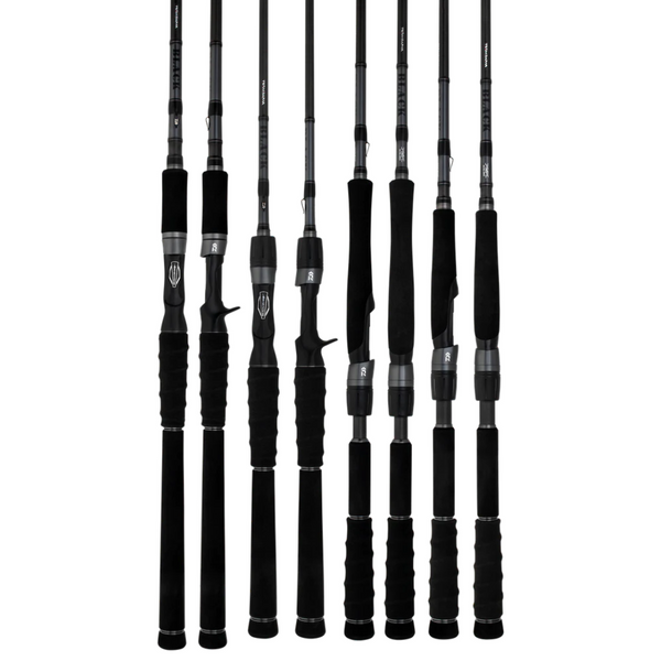 Daiwa 23 TD BLACK GRUB'N 722ULFS SPIN ROD 1.5-3kg – Mid Coast Fishing ...