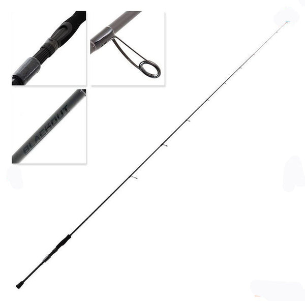 SHIMANO BLACKOUT 641OH OVERHEAD ROD 6'4" 2pc 20-30lb BLK641OH2030 – Mid ...