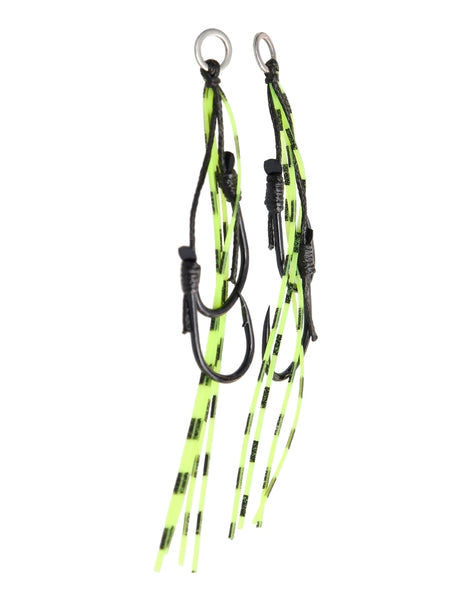 TT Micro Assist Hooks Twin Pack Small Chartreuse Tiger – Mid Coast ...