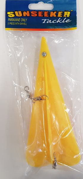 Sunseeker Tackle Paravane only with Swivel – Mid Coast Fishing Bait ...