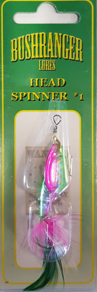 Bushranger Lures Freshwater Head Spinner #1 4.6g Colour 033 – Mid Coast ...