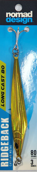 Nomad Design Ridgeback Casting Lure 80gram Gold Buster – Mid Coast ...