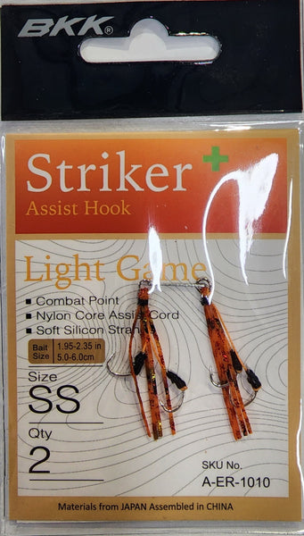 BKK Striker + Assist Hooks Size SS Qty 2 – Mid Coast Fishing Bait & Tackle