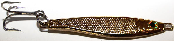 All Rounder Metal Salmon Tailor Lure - Gold 85 gram – Mid Coast Fishing ...