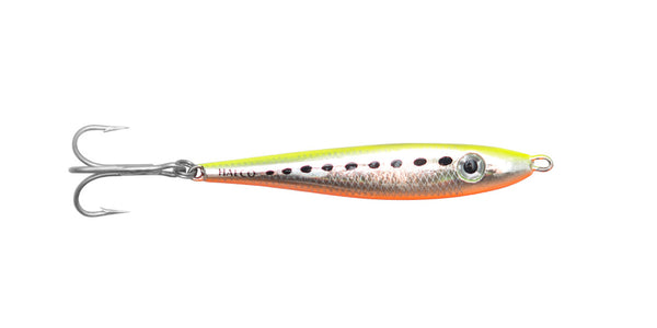 Halco Outcast Metal Casting Lure - Fluoro 80 gram – Mid Coast Fishing ...