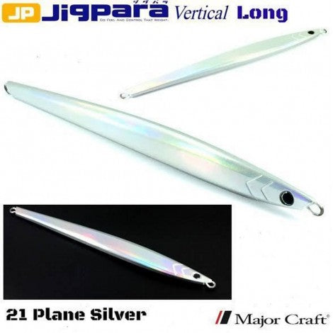 Major Craft Jigpara Vertical Jig - 200g Plain Silver – Mid Coast ...