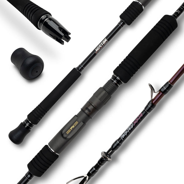 Jigstar Twisted Sista TS50B L PE 2-5 Overhead Rod – Mid Coast Fishing ...