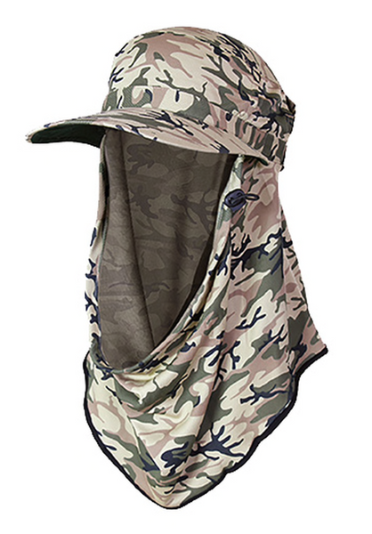 Adapt A Cap Arafat 50+ SPF Sun Hat Sand Camo – Mid Coast Fishing Bait ...