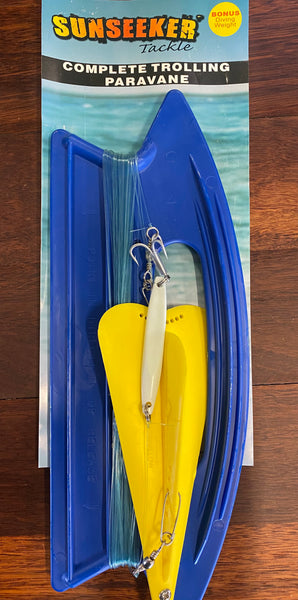 Sunseeker Tackle Complete Trolling Paravane Kit – Mid Coast Fishing ...