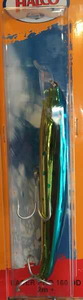 Halco Laser Pro 160DD Lure - Colour H80 Dorado – Mid Coast Fishing Bait ...