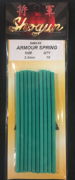 Shogun Armour Spring - 2.2mm #S462-03 – Mid Coast Fishing Bait & Tackle