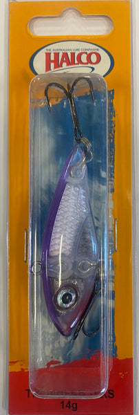 Halco Trembler 70XS Vibe R34 PURPLE HAZE – Mid Coast Fishing Bait & Tackle