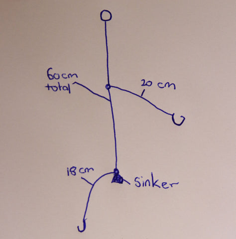 SAFTA King George Whiting Rig Chemically Sharpened – Mid Coast Fishing ...
